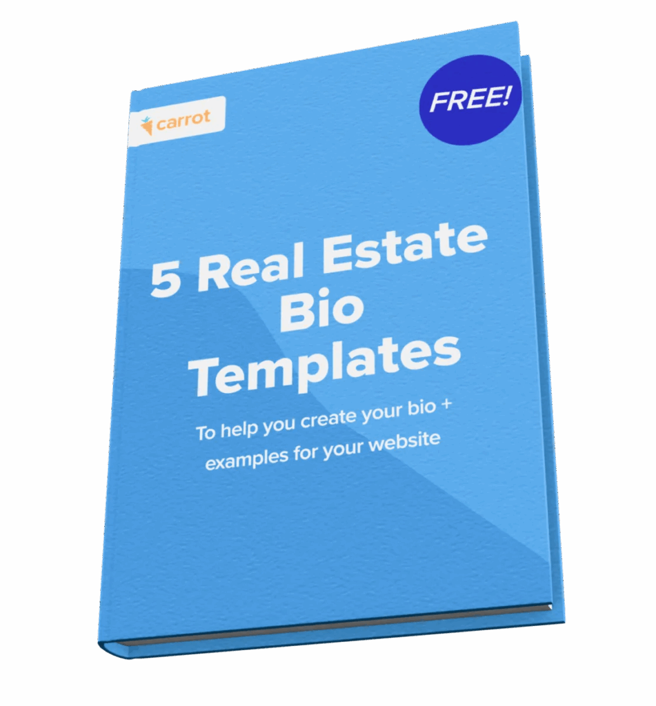 Free Real Estate Bio Templates | Carrot