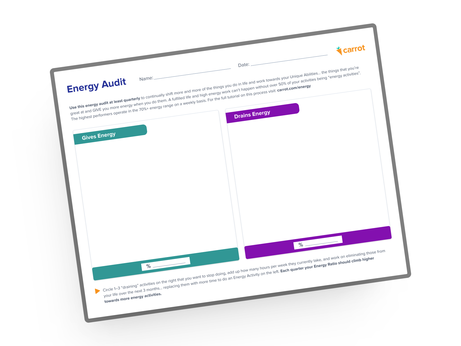 Carrot’s Personal Energy Audit | Carrot