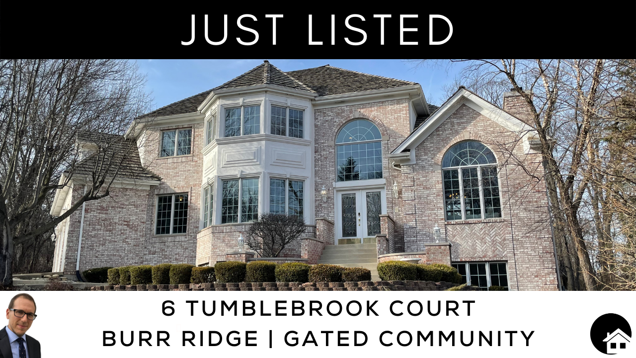 Burr Ridge IL Home for Sale: 6 Tumblebrook Ct | Falling Water Gated ...
