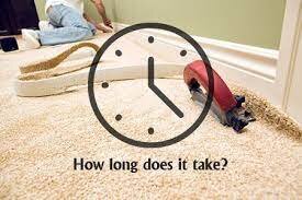Floor Transformation: Understanding the Timeline for Carpet Installation