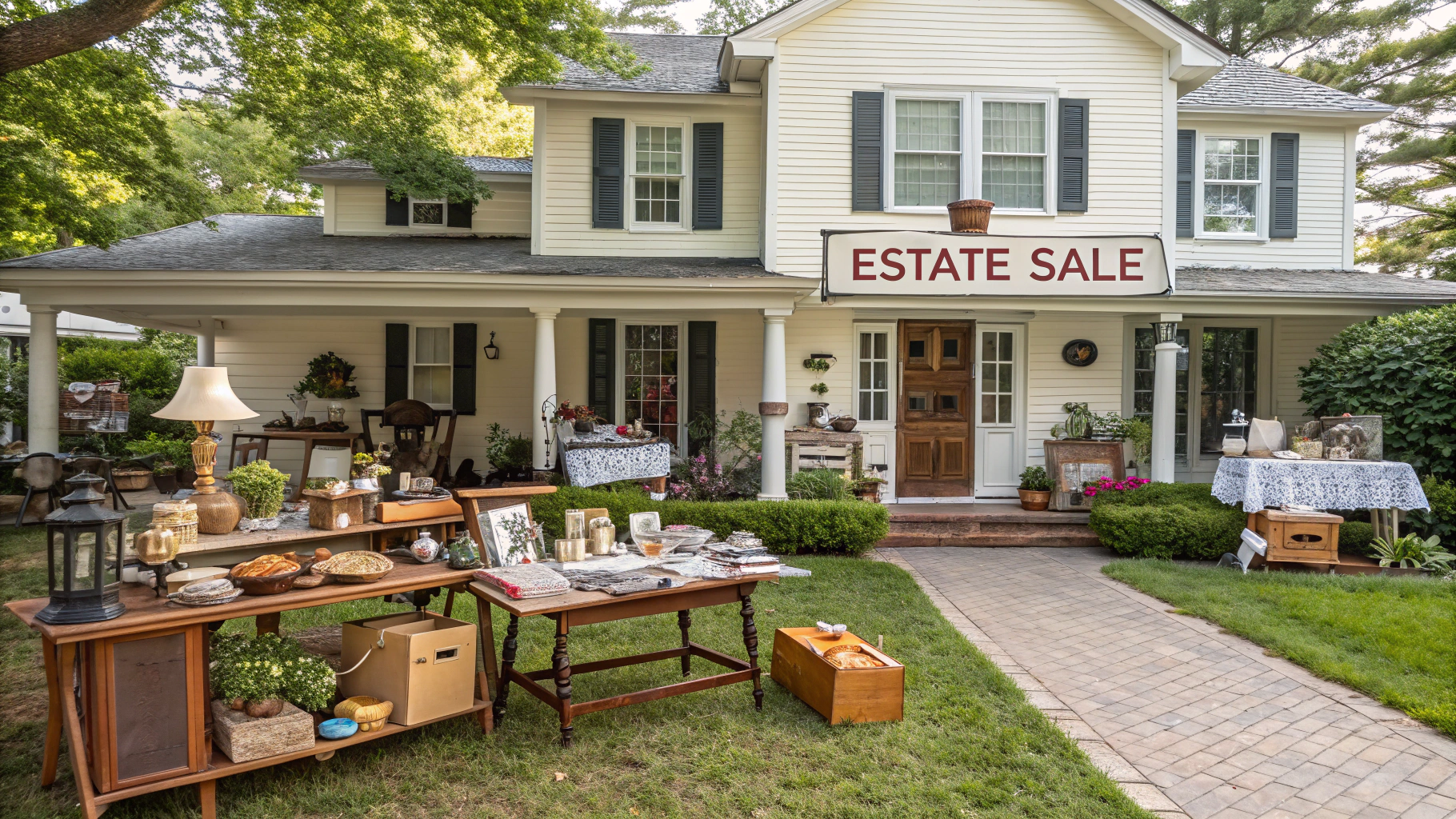 7 Steps to Help You Set Up an Estate Sale for an Inherited House in ...