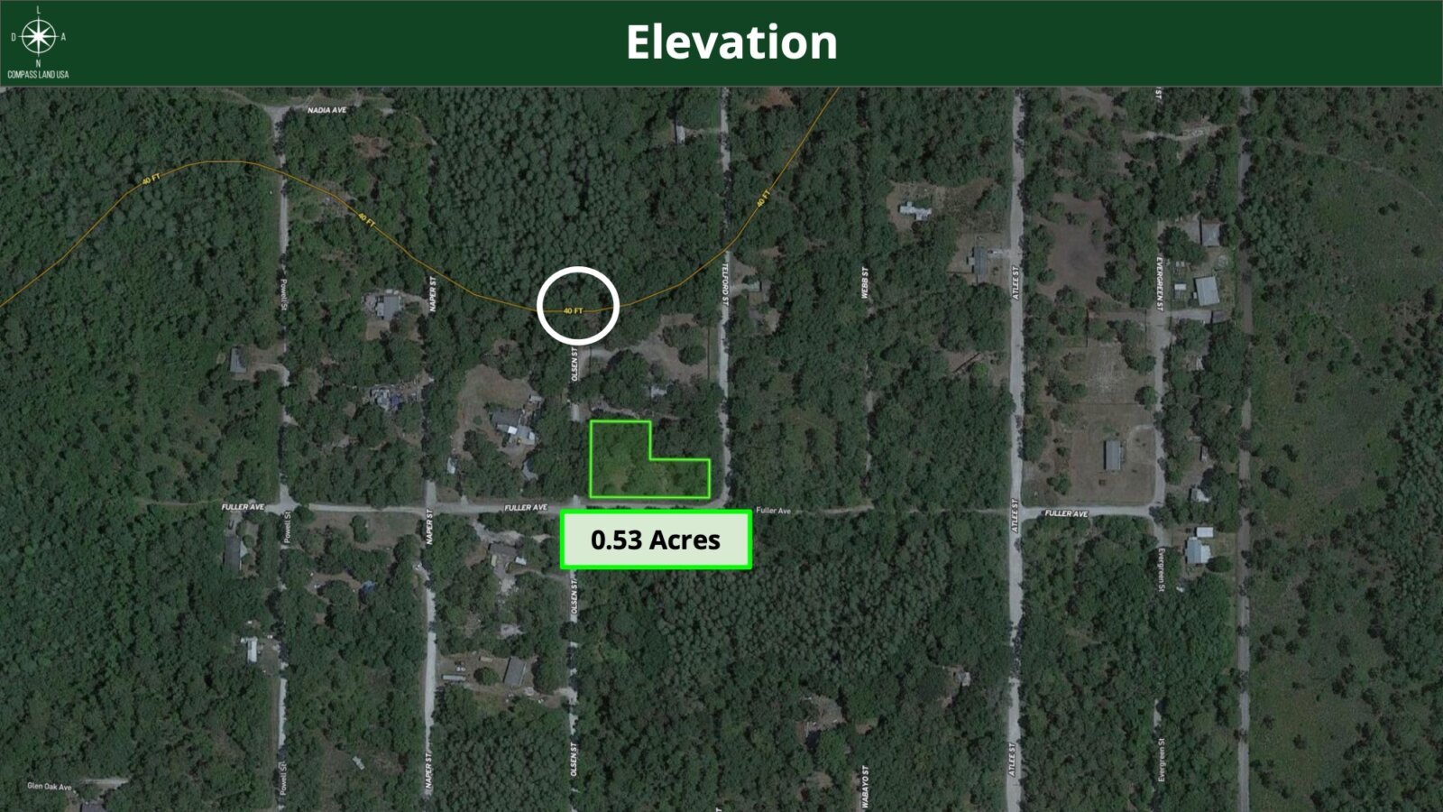 0.53 Acres Land for Sale in New Port Richey Pasco County Florida