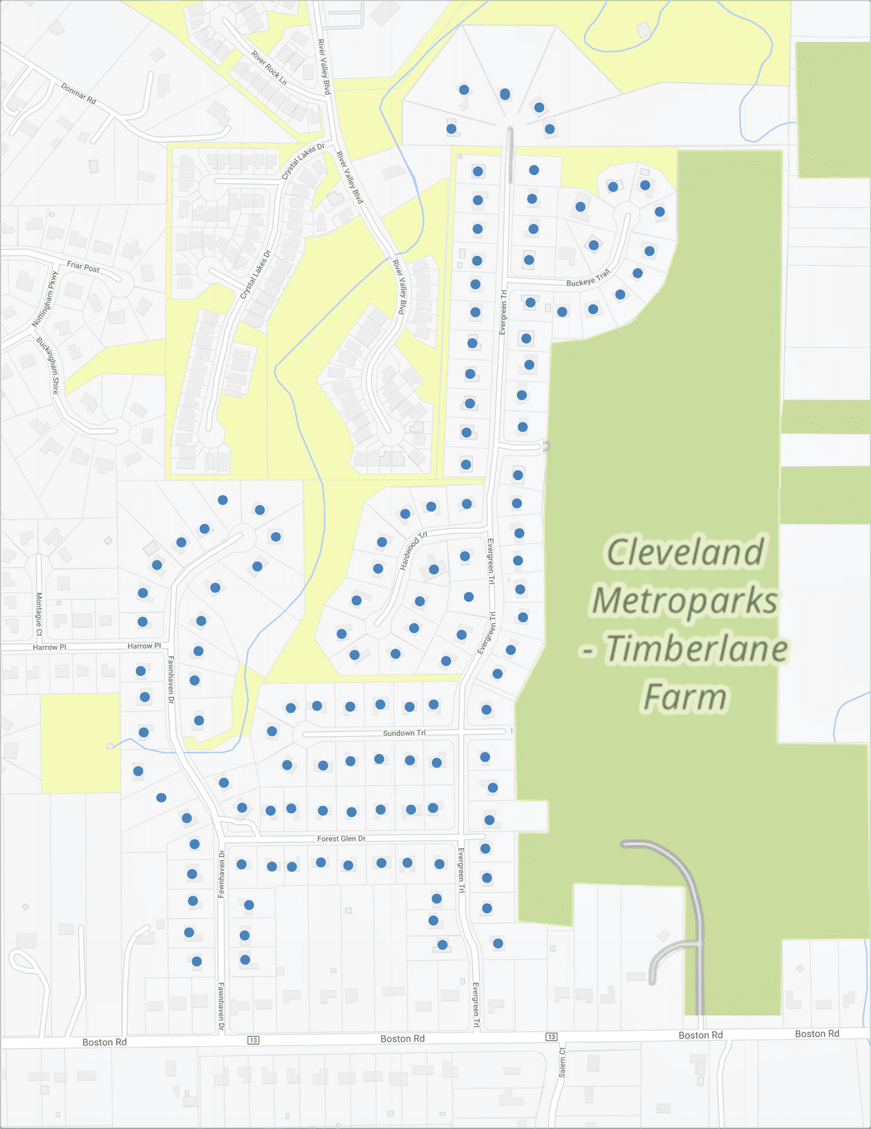 Timberlane Estates North Royalton Ohio