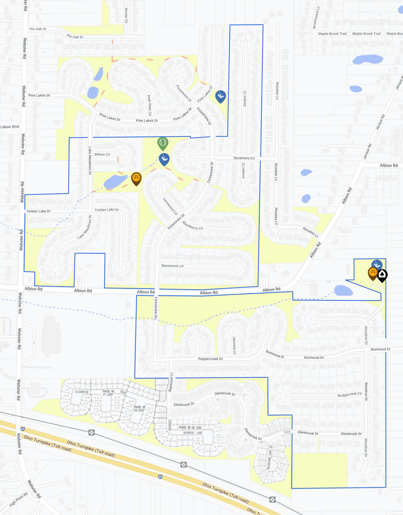 Pine Lakes Village Strongsville Ohio