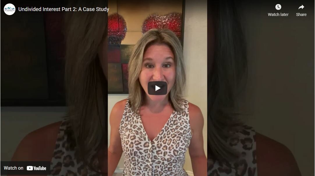 Undivided Interest Part 2: A Case Study | TB Properties Buys Land