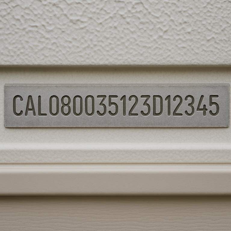 Identifying And Understanding Mobile Home VIN Numbers For Real Estate ...