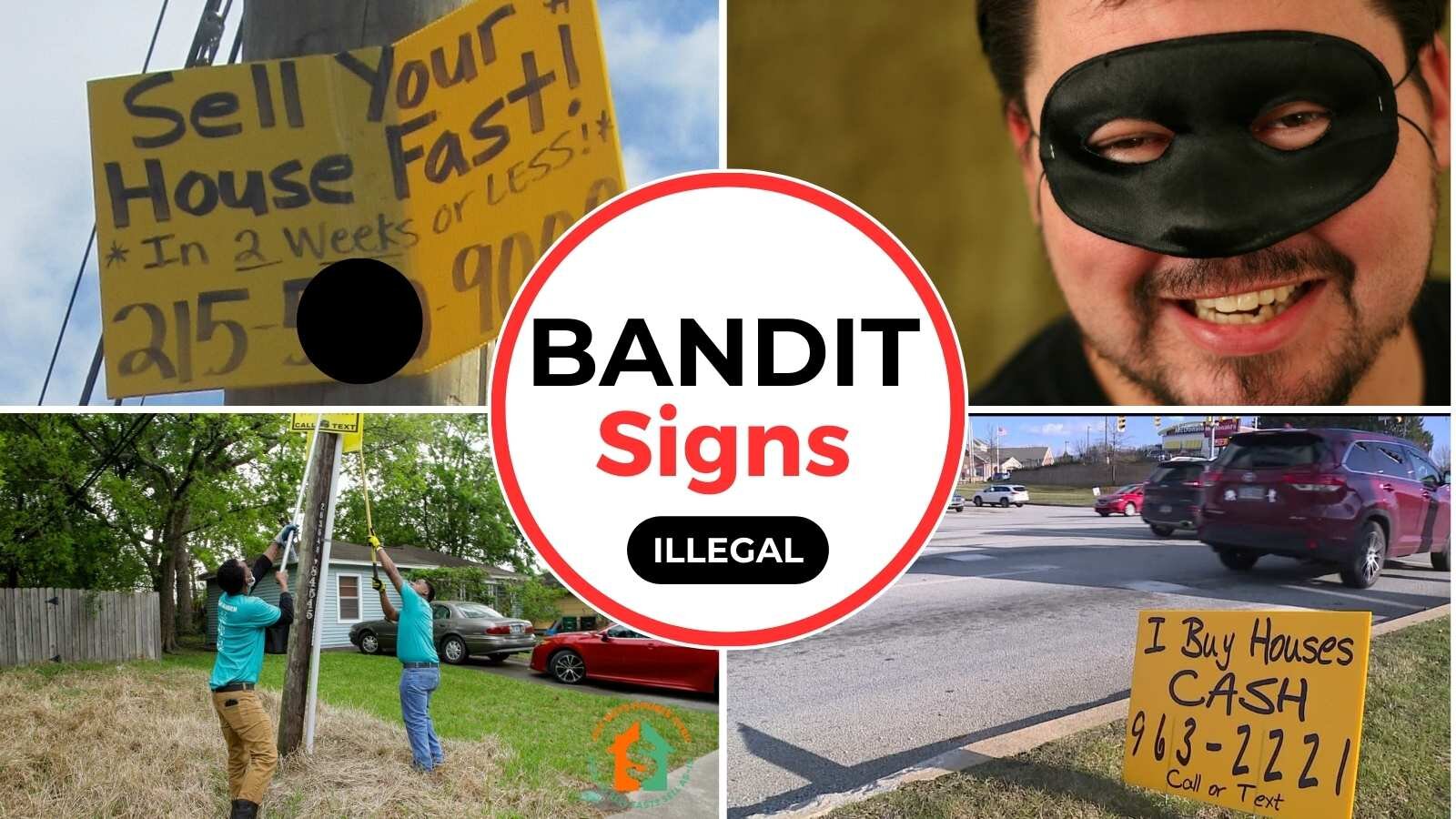Bandit Signs: Unprofessional and Unsightly Cheap Marketing